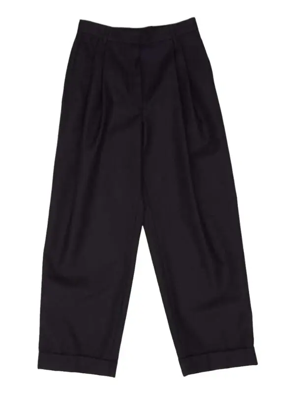 Dries Van Noten Partan 4193 W. W. Pants Nav - Blue
