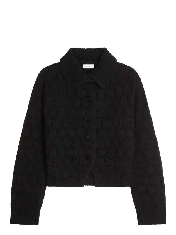 Dries Van Noten Wool Cardigan - Black