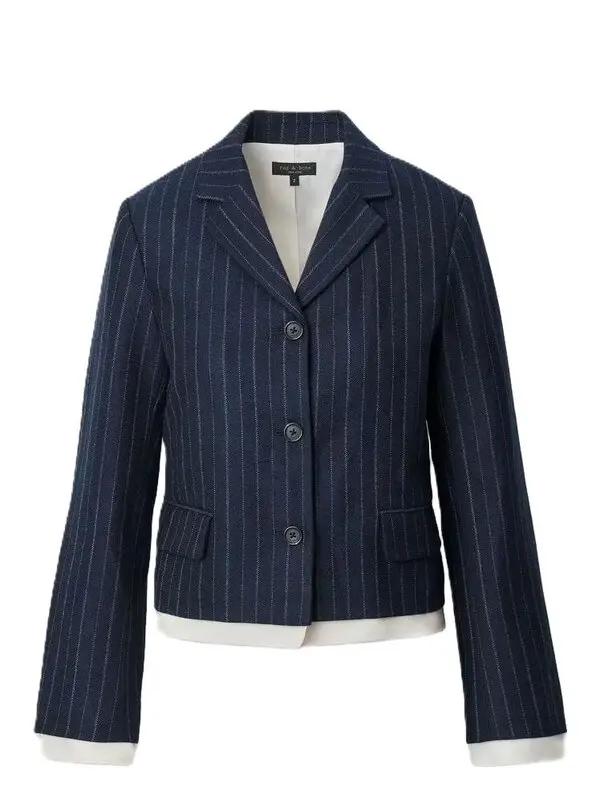 Rag & Bone Lawrence Blazer - Blue