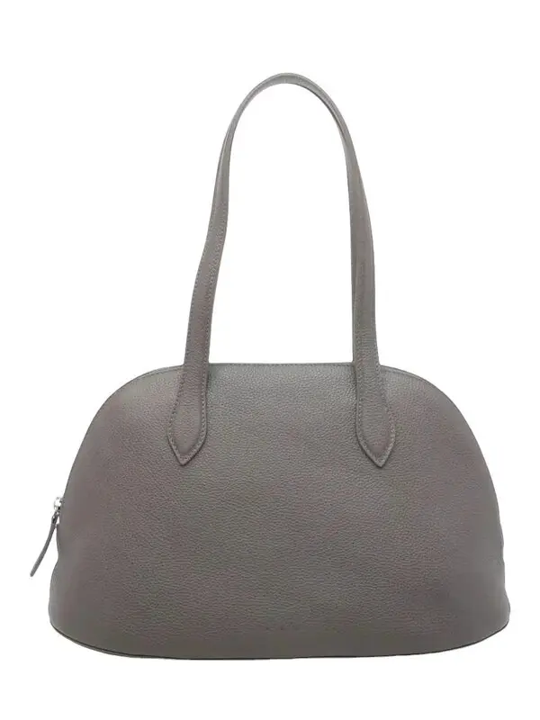 AESTHER EKME Cosmo Grained-leather Shoulder Bag - Grey