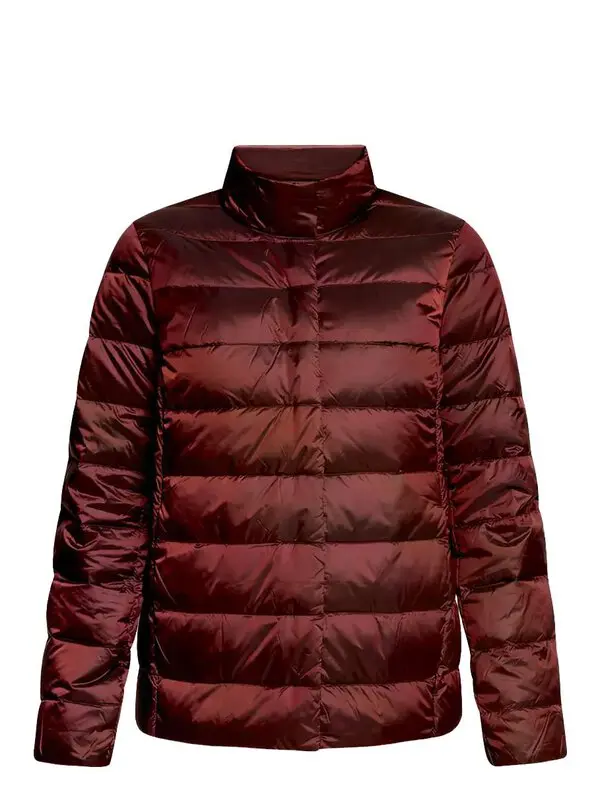 BETTY BARCLAY Quilted High-neck Puffer Jacket - Red