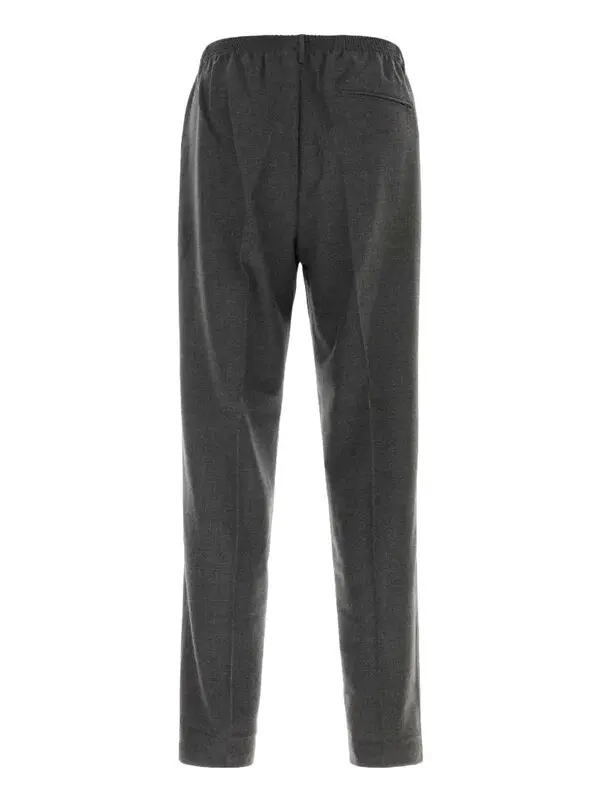 CELLAR DOOR Alfred Elasticated-waist Trousers - Grey