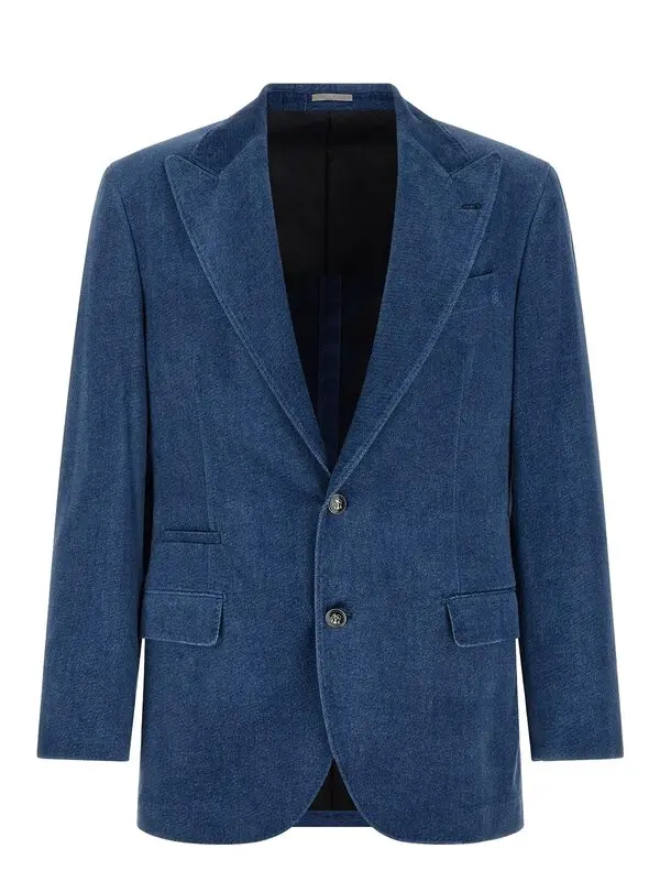 Brunello Cucinelli Tailor' Blazer - Blue