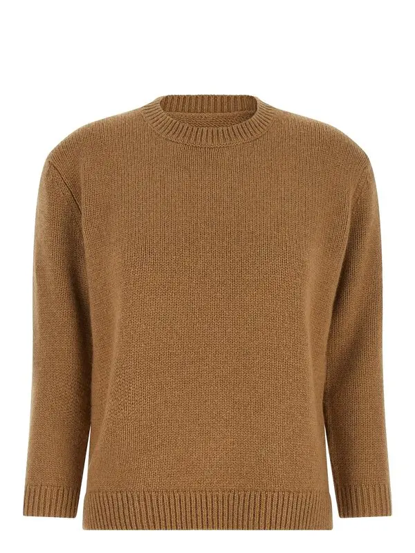 TOTEME Camel Wool Sweater - Brown