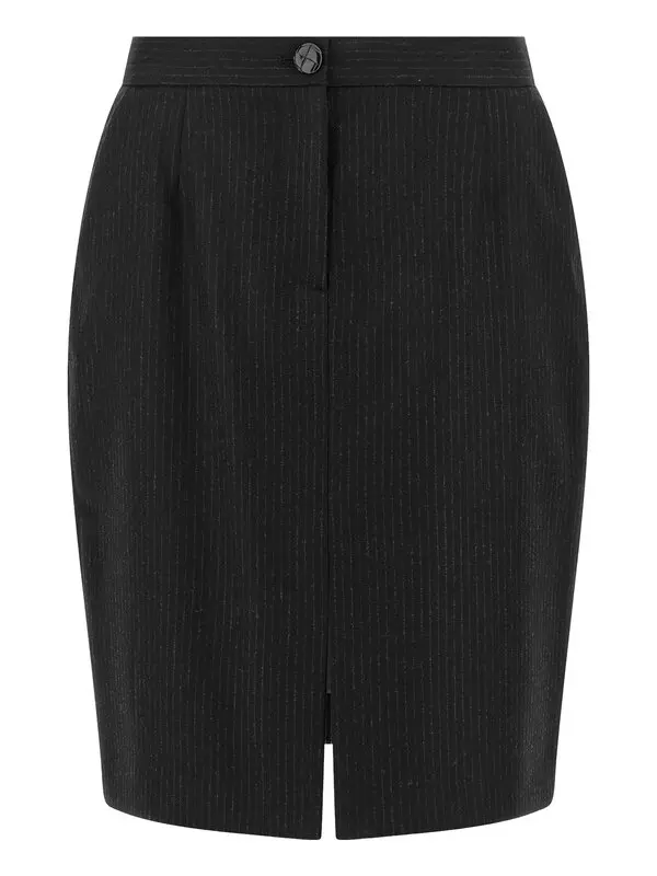 BLAZÉ MILANO Classy Carbon Popeye' Skirt - Black