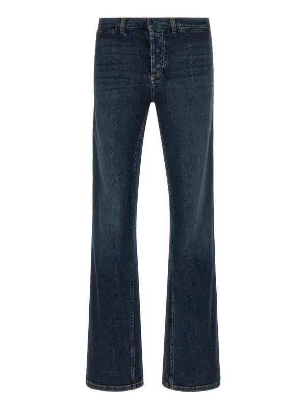 Gucci Nastro Web' Jeans - Blue