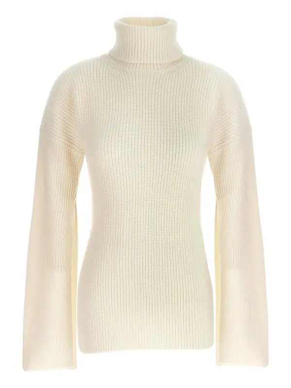 TOTEME Slit Sleeve' Sweater - White