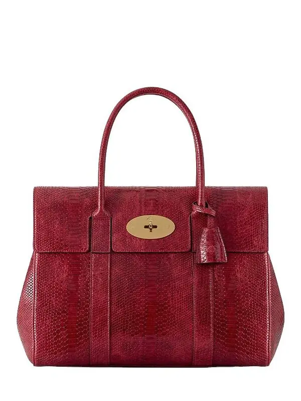 Mulberry Bayswater Handbag - Apple Red