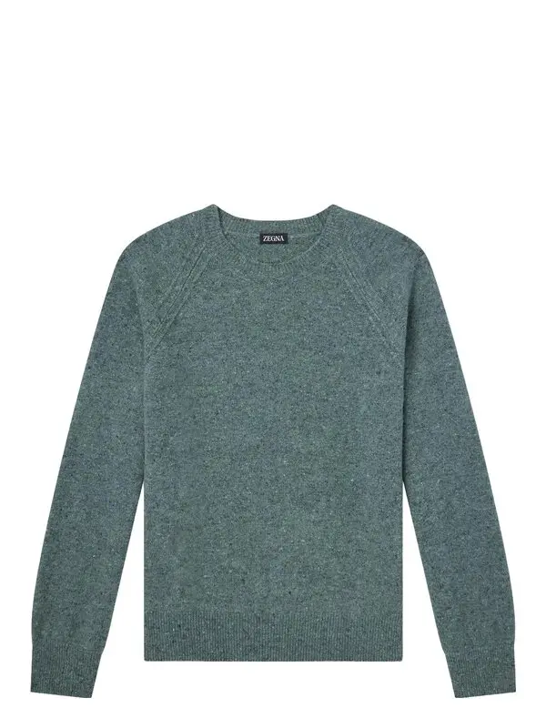 Zegna Wool-blend Sweater - Green