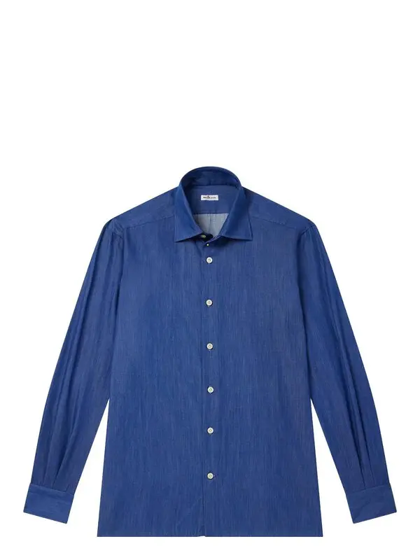 Kiton Denim Shirt - Blue