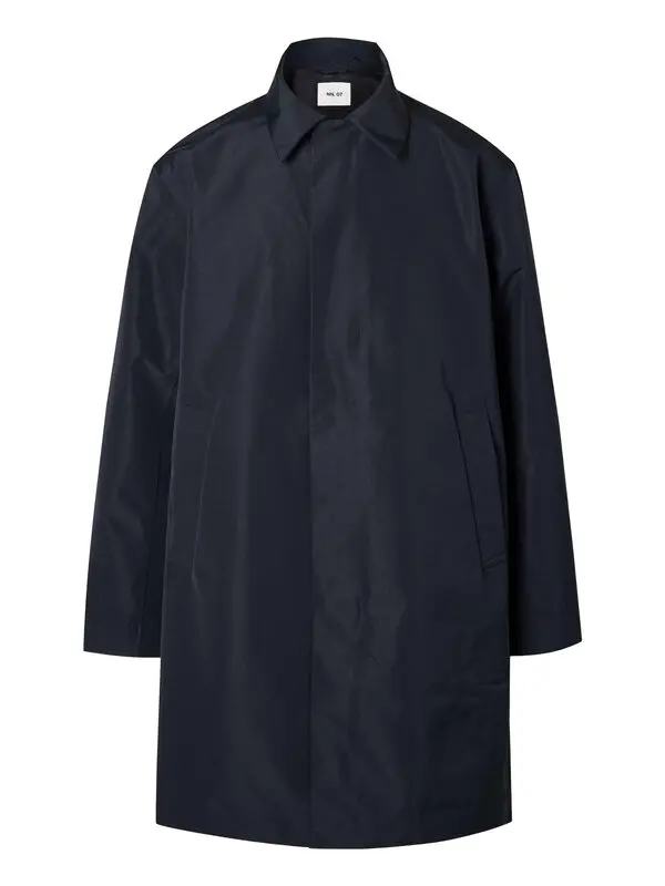 Nn07 Steve 80037 Shell Coat - Navy