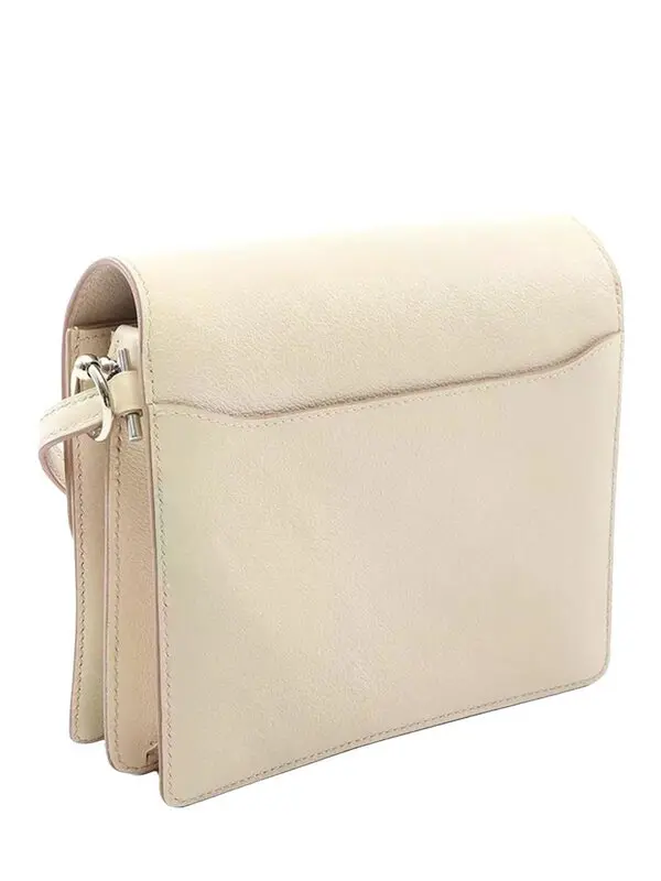 Hermès 2023 Mini Evercolor Sac Roulis 18 Crossbody Bag - Brown