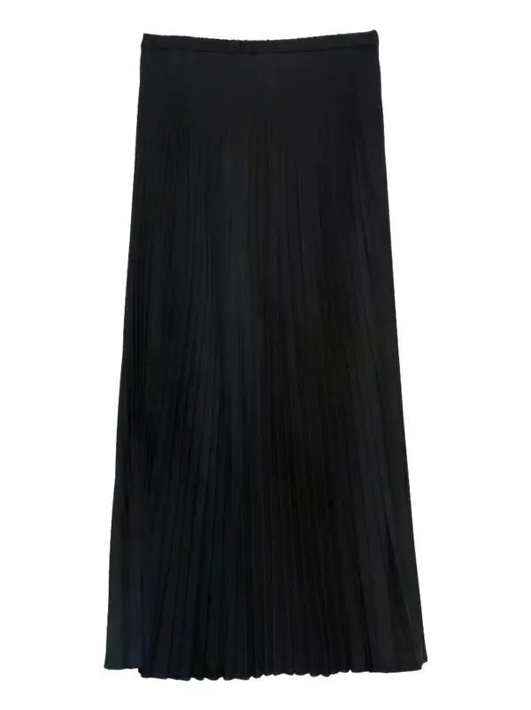 Aspesi Pleated Midi Skirt - Blue