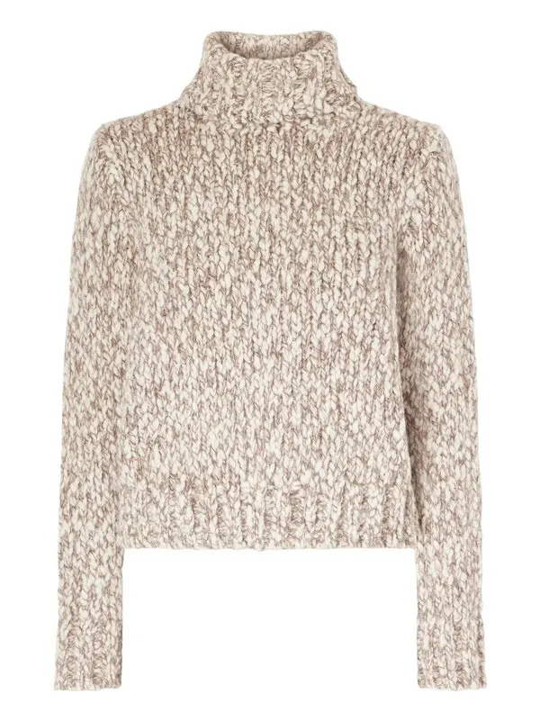 Ralph Lauren Marled Wool-blend Sweater - Neutrals