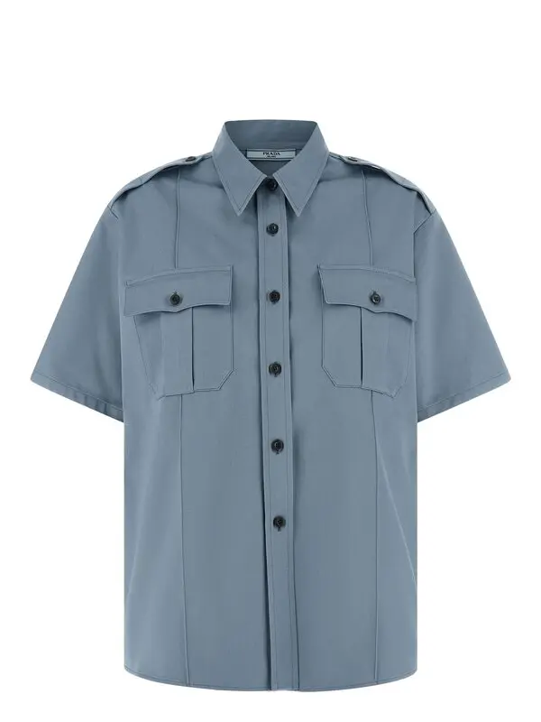 Prada Chinoshirt - Blue