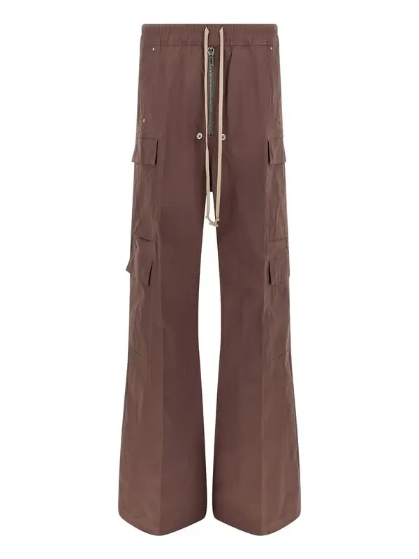 Rick Owens Cargobelas' Pants - Brown