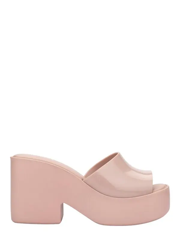 Melissa Posh Mule Pale Pink - Orange
