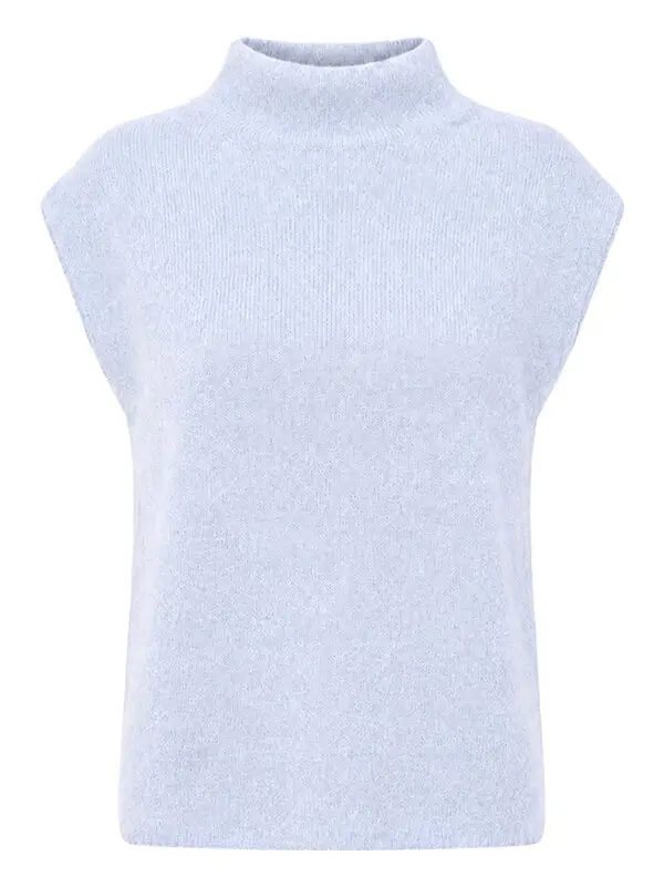 ANSE VICTORIN Lara Silk Cashmere Pullover Light - Blue