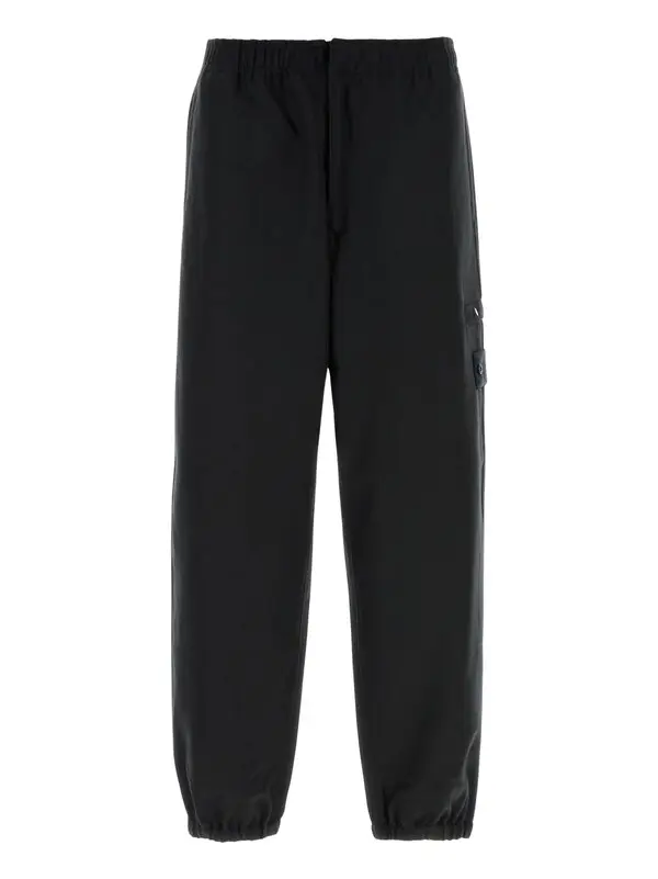 Stone Island Elasticated Cargo Pants - Blue