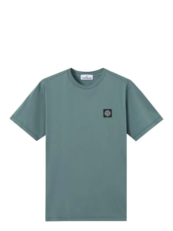 Stone Island T-shirt With Logo By - Green