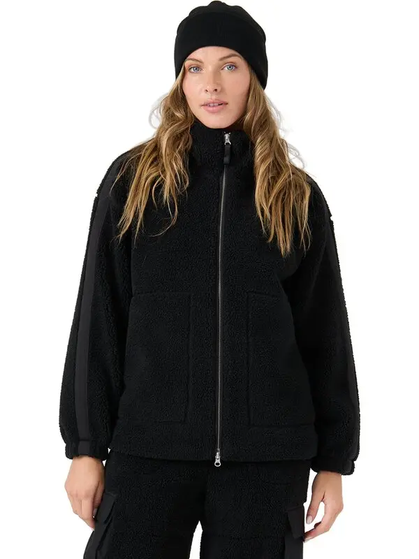 Roxy Amara Sherpa Jacket - Black