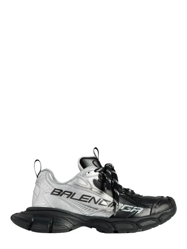 Balenciaga 3xl Charm Lace-up Sneaker - Black/silver