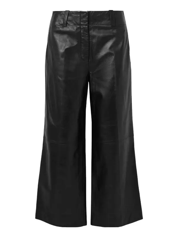 Proenza Schouler Casual Leather Pants - Black