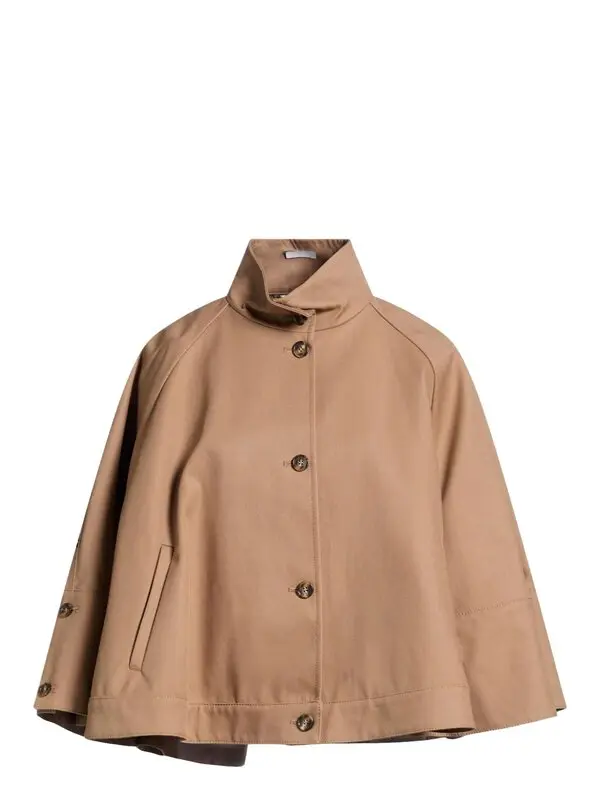 Max Mara Solid-colored Cape - Camel