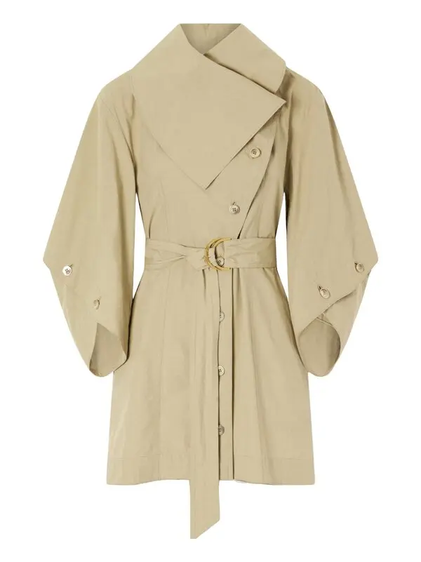 Zimmermann Valiant Utility Cotton-gabardine Mini Dress - No