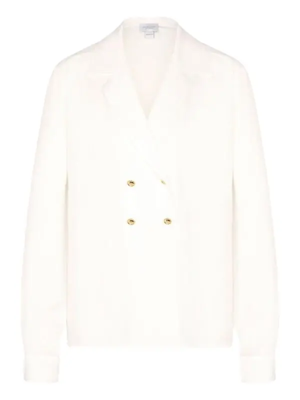Giambattista Valli Double-breasted Shirt - Ivory