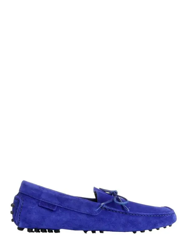 TOM FORD Bow Detail Moccasins - Blue