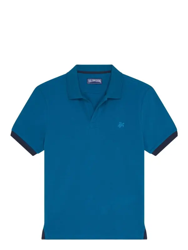 Vilebrequin Contrast-trim Logo Polo Shirt - No