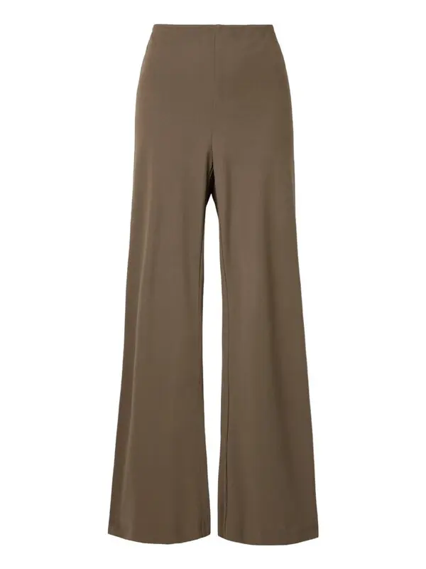 Staud Elastic Waist Pants - Brown