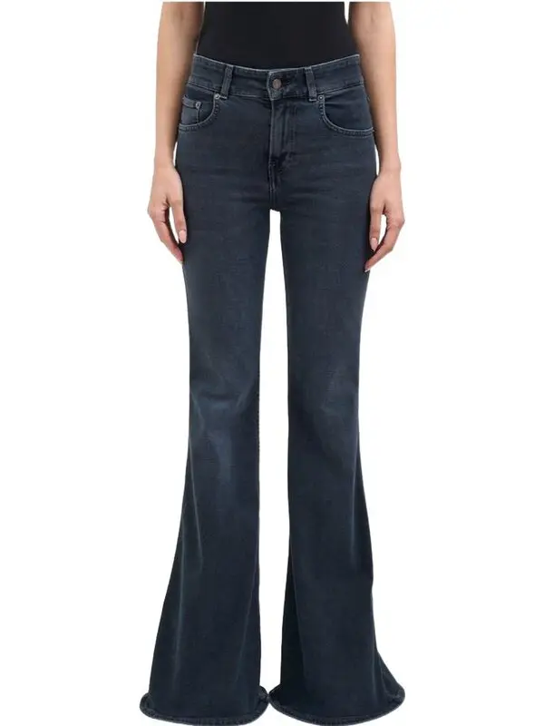 HAIKURE Farrah Flared Jeans - Blue