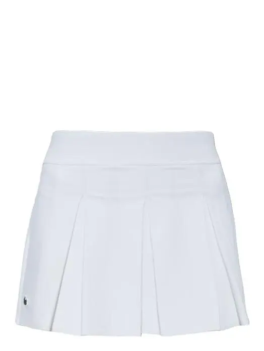 Lacoste Pleated Tennis Skirt - White