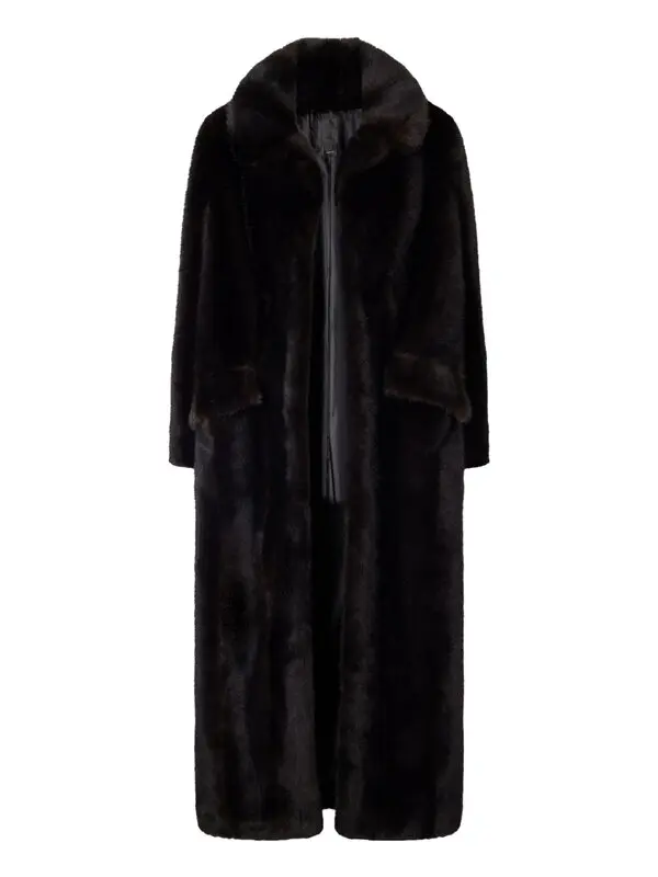 Anna Sui Plush Coat - Black