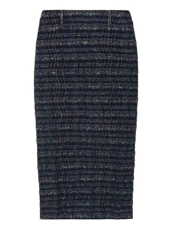 Missoni Colorful Jacquard Midi Skirt - Black