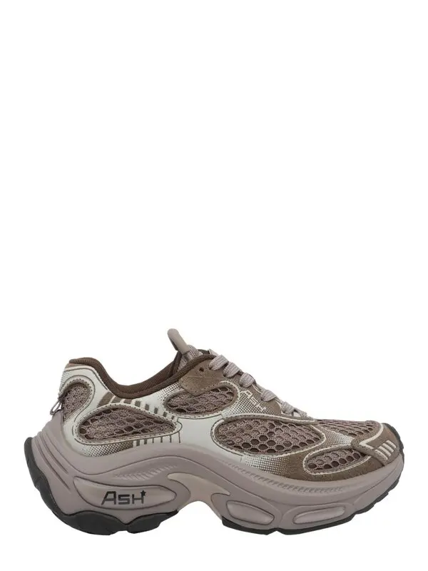 Ash Lace-up Sneakers - Gray