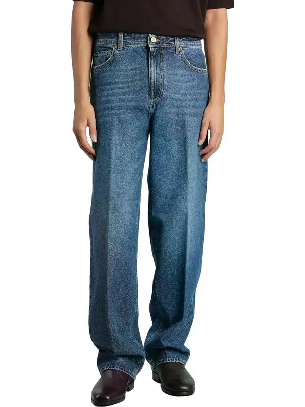 BRIGLIA 1949 Dennis Faded Loose-fit Jeans - Blue