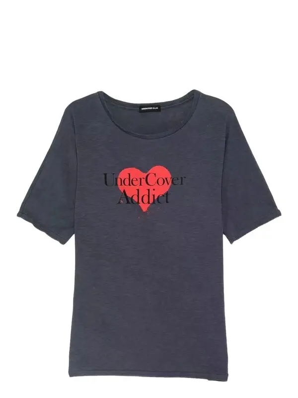 Undercover Heart-print T-shirt - Grey