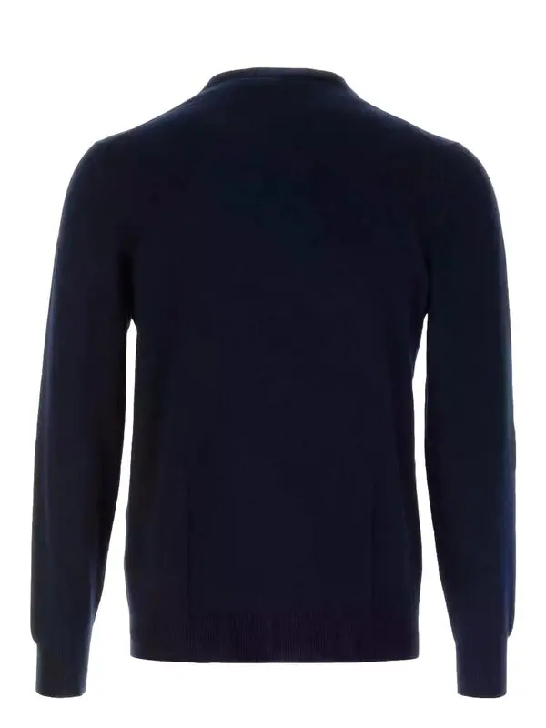Fedeli Fine-knit Cashmere Sweater - Blue