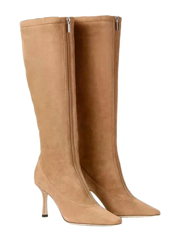JIMMY CHOO Jozi Kb 85 Knee-high Boots - Neutrals