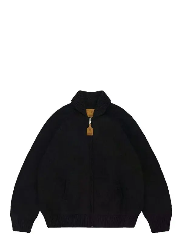 Supreme Child Of Hell Cowichan Cardigan - Black