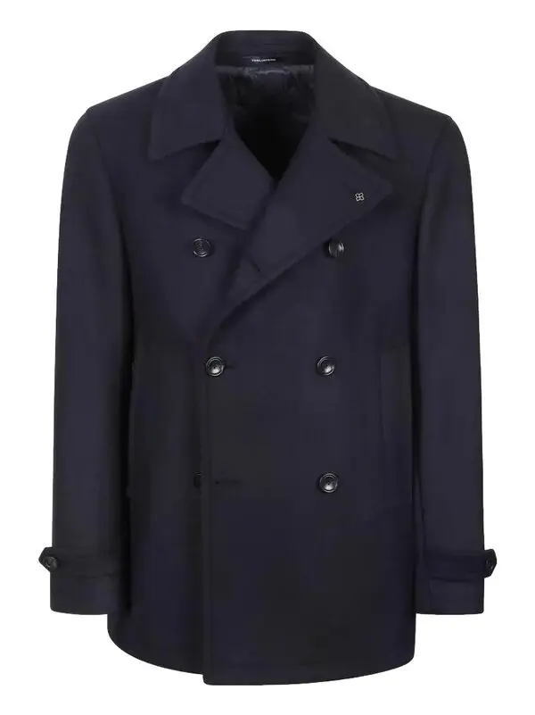 Tagliatore Double-breasted Coat - Blue
