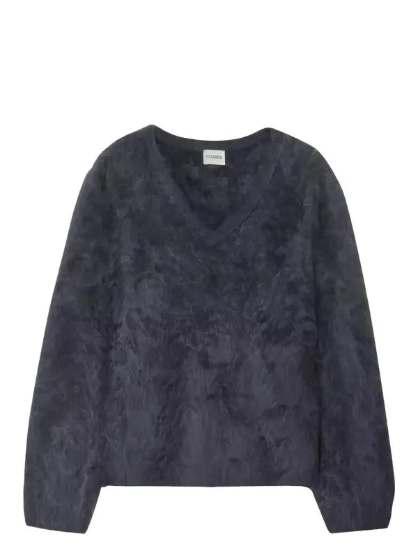 Closed V-neck Cashmere Sweater - Grey