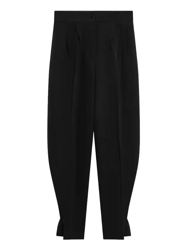 THE FRANKIE SHOP Doyer Pleated Trousers - Black