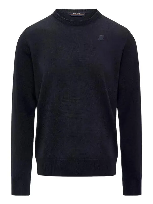 K-WAY Sebastien Crew-neck Sweater - Black