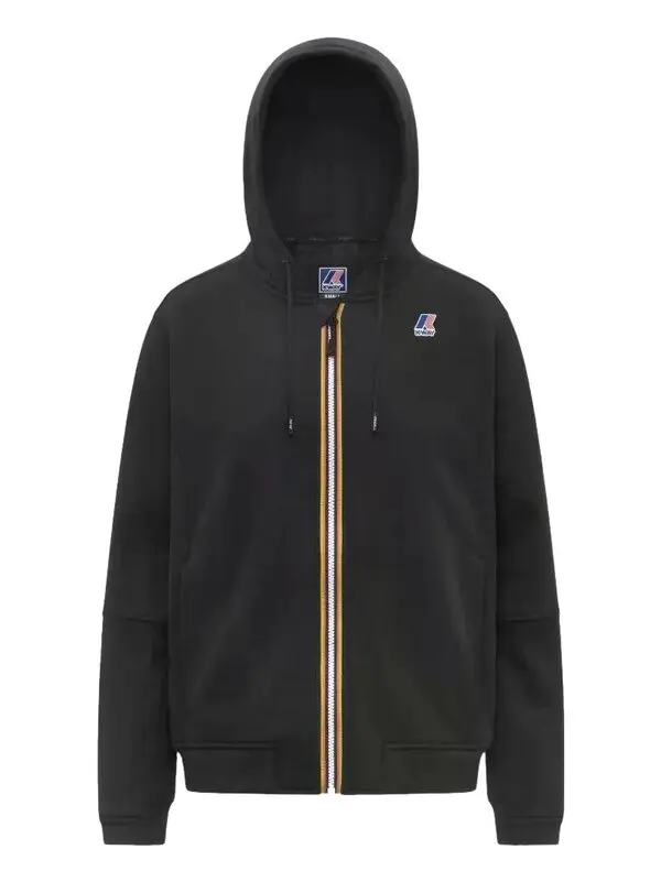 K-WAY Prosper Zip-up Hoodie - Black