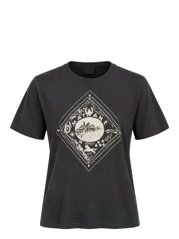 MARANT Graphic-print T-shirt - Black