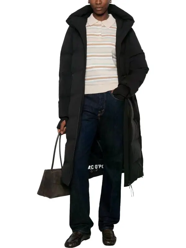 Marc O'polo Padded Hooded Coat - Black